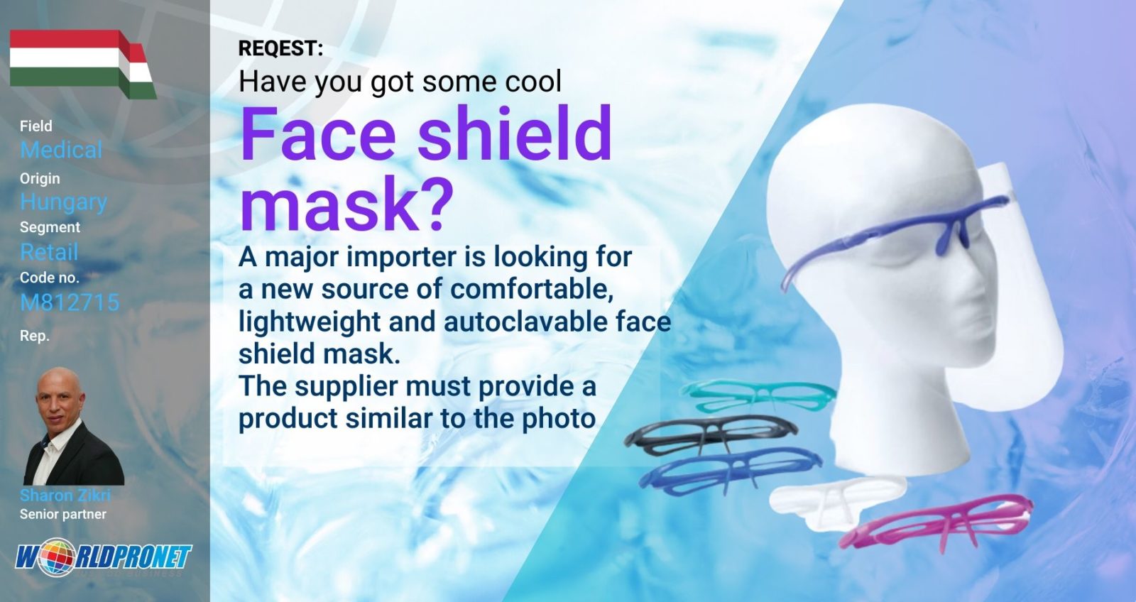 Face shield mask - Global Professional B2B Platform