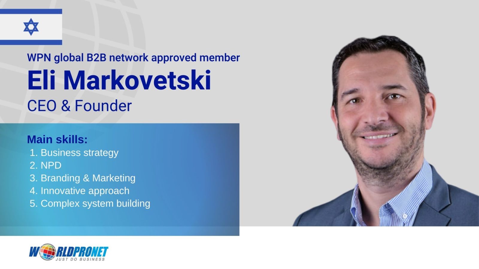 Eli Markovetski - Global Professional B2B Platform