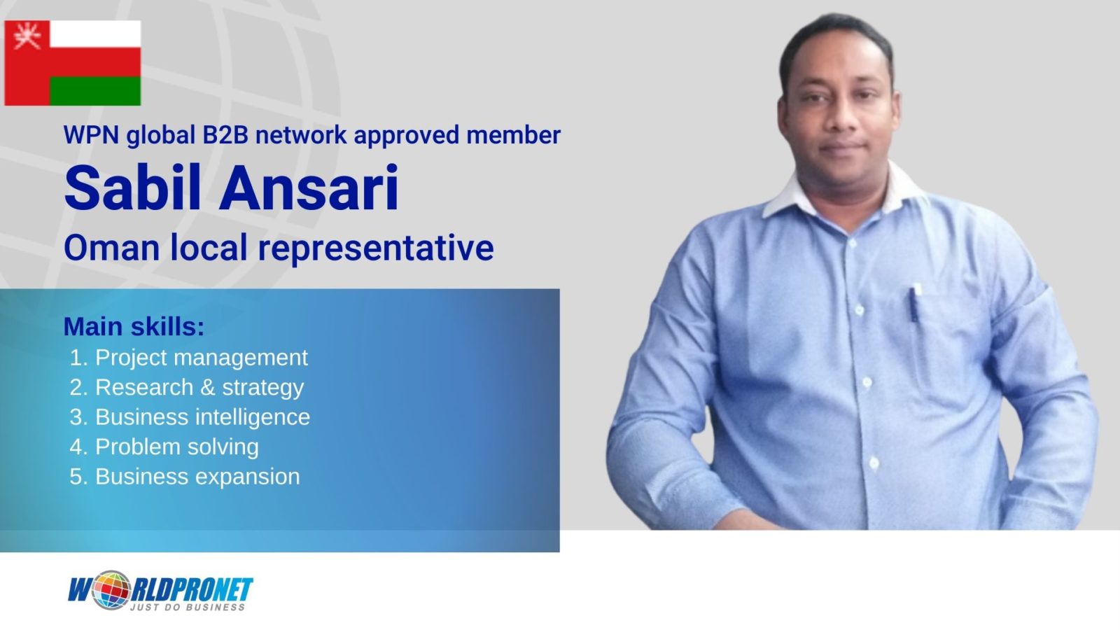 Sabil Ansari - Global Professional B2B Platform