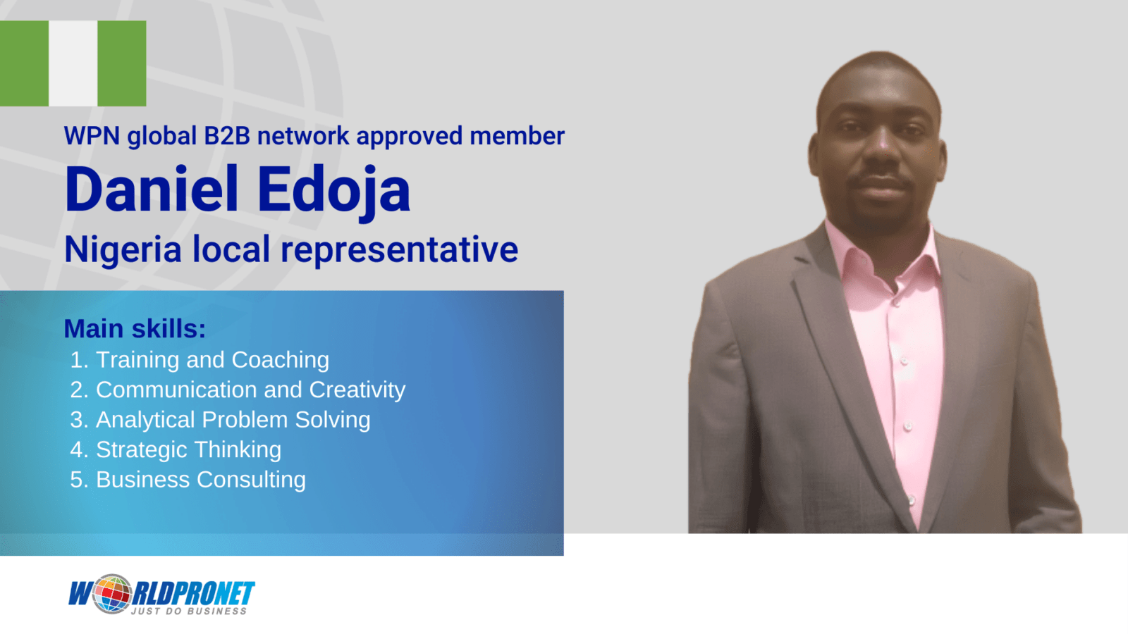 Daniel Edoja - Global Professional B2B Platform