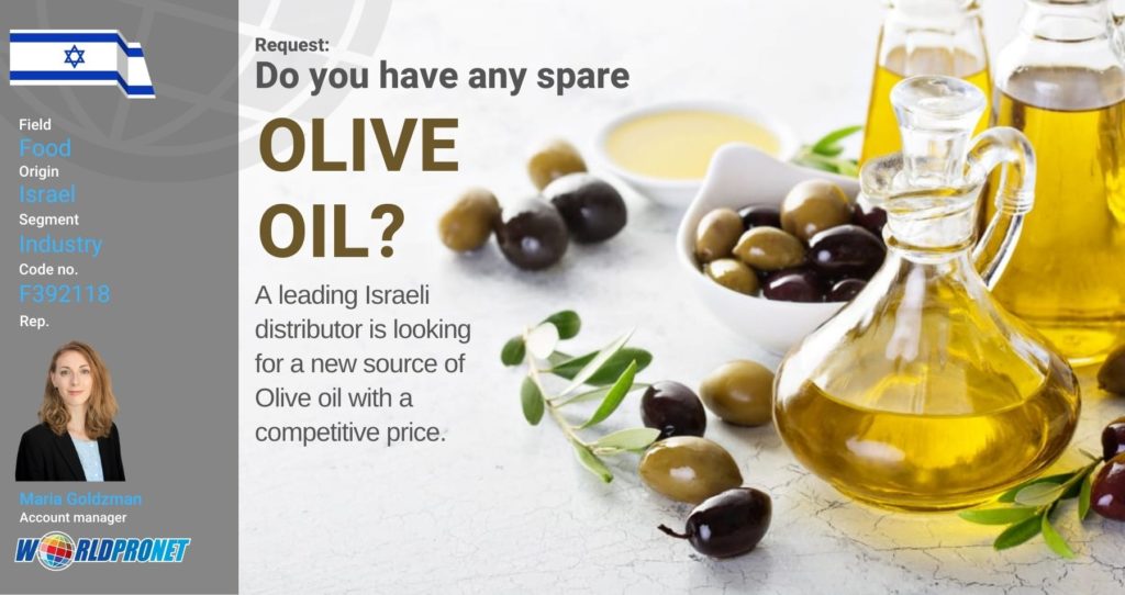 Olive oil - Global Professional B2B Platform